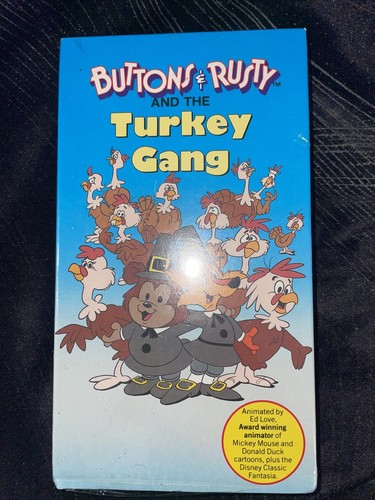 Buttons and Rusty - The Turkey Caper (VHS, 1987) - Brand New Sealed ...