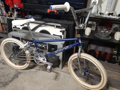 Old Midschool bmx Elf Double Cross XL Blue Less 50 Produced 1993 LOADED ...