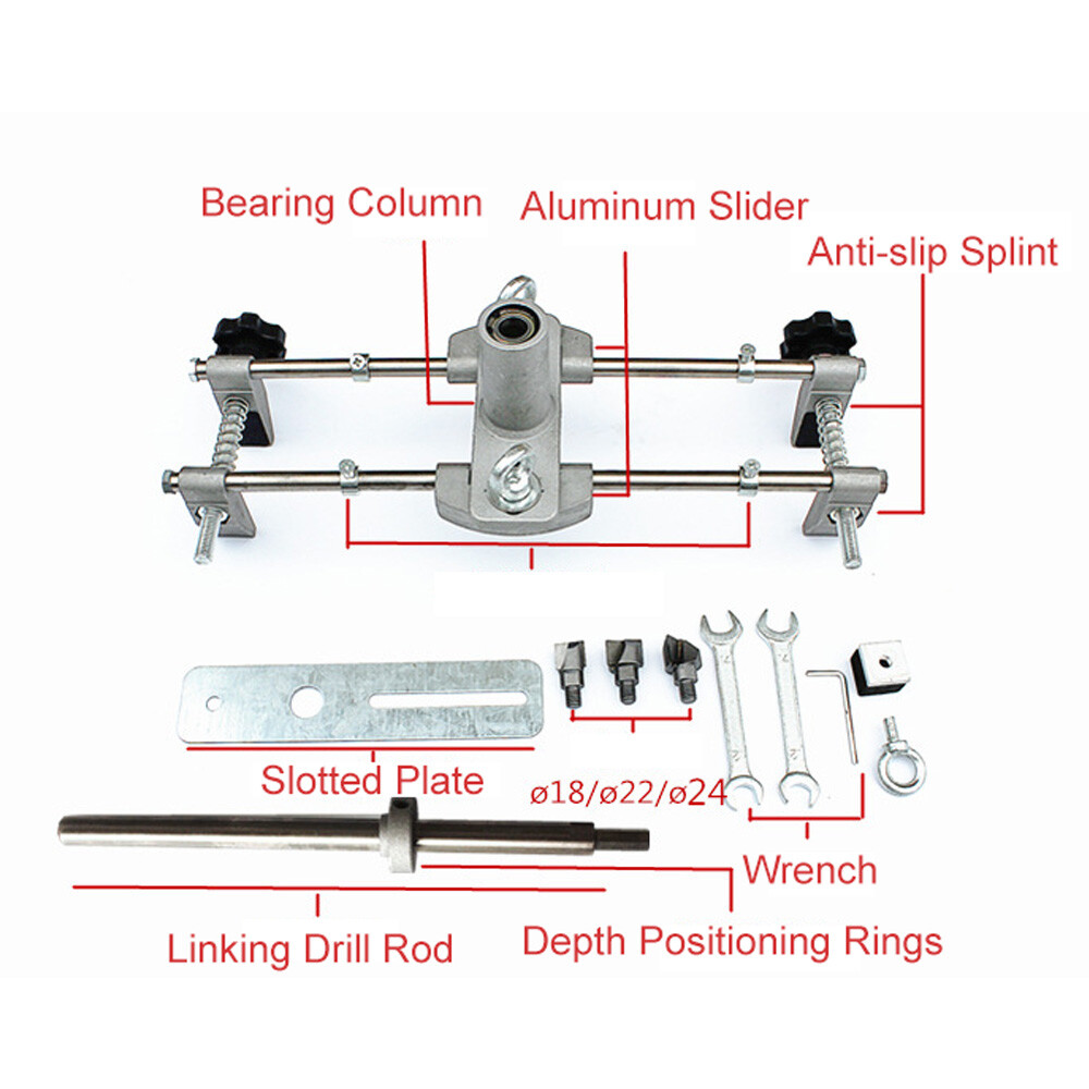 Deadbolt Mortise Jig Souber DBB Mortice Lock Fitting Jig (JIG1)