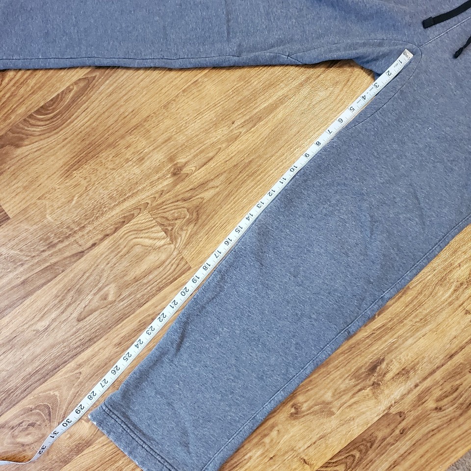 Vintage Nike Sweatpants Men Small Gray Distressed Blue Tag Open Leg | eBay