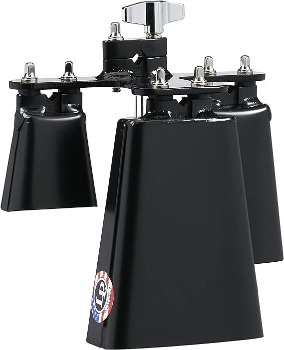 Latin Percussion Tri-Bell 3in 4in 5 1/2in Vise Mount - Black | eBay