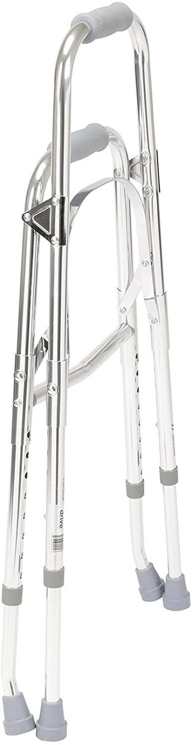 Drive Medical Side Style Hemi One Arm Walker, Chrome, Adult | eBay