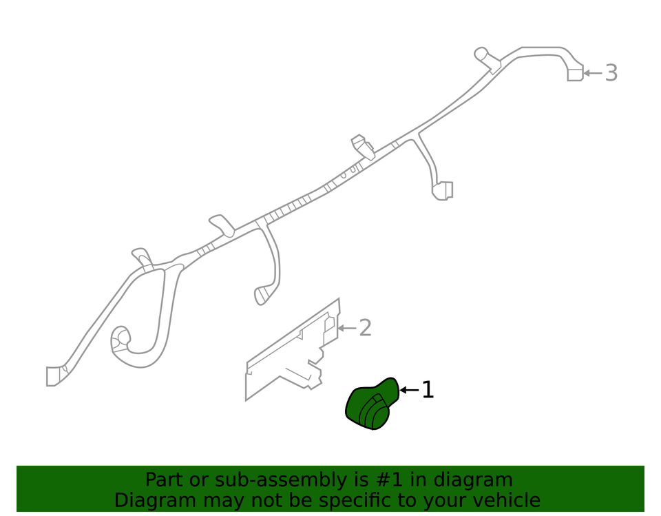 Genuine Nissan Reverse Sensor 28438-6CA5B | eBay