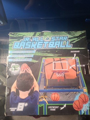 Jr All Star Basketball Arcade Set Tall Steel Hoop | eBay