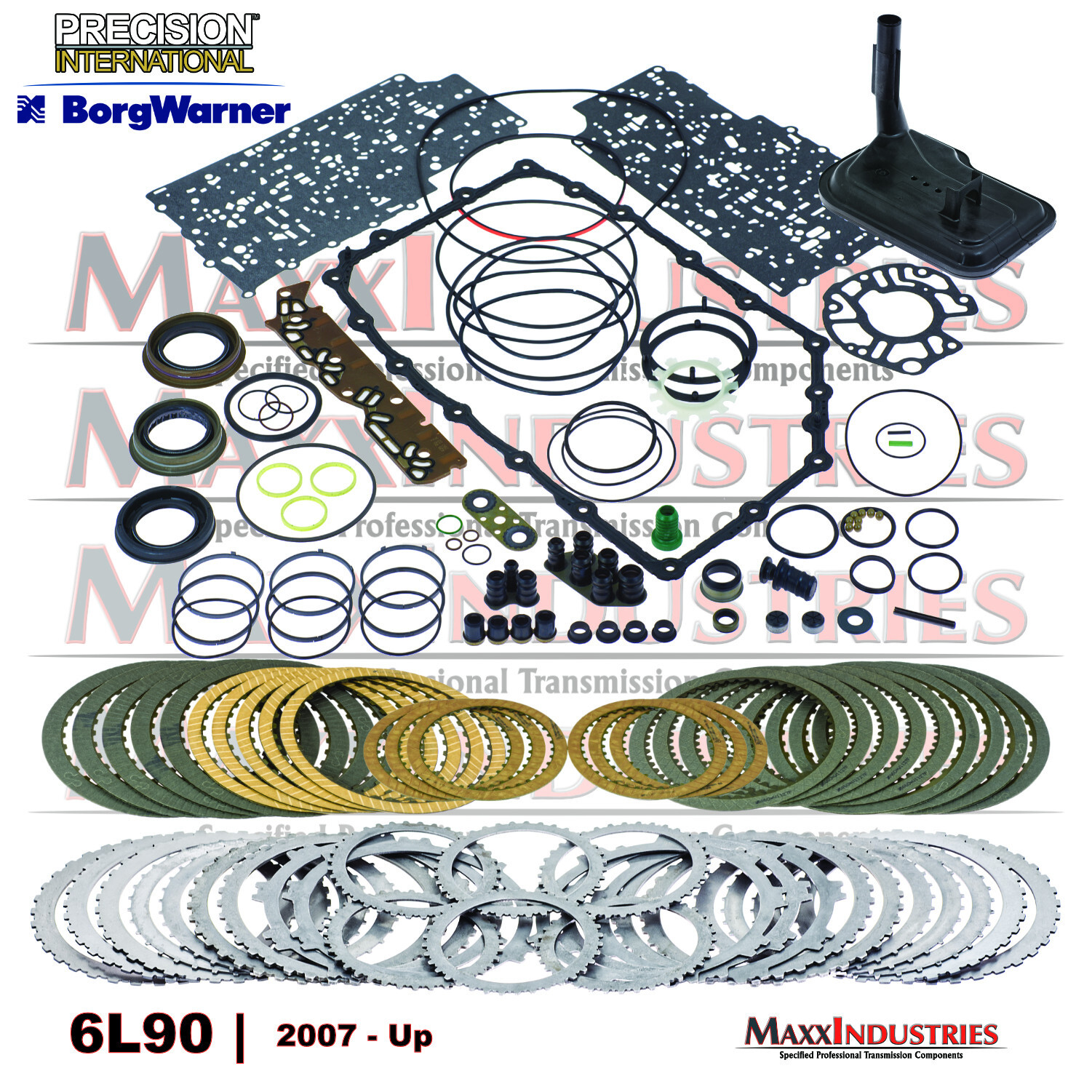 6L90 Transmissi on Rebuild Master Kit with Steels - Gaskets Seals ...