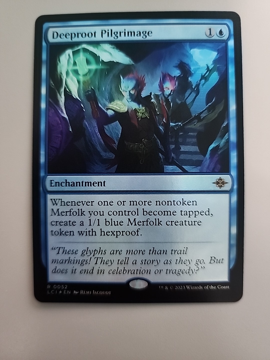 MTG Deeproot Pilgrimage The Lost Caverns of Ixalan 0052 Foil Rare | eBay