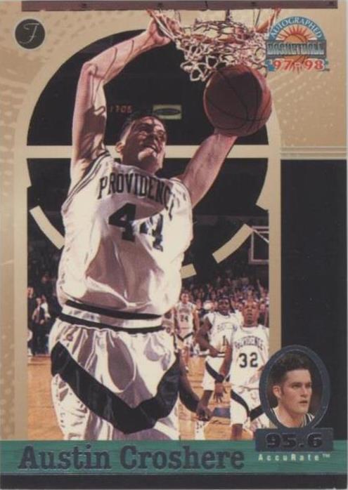 1997 Score Board Autographed Basketball - Austin Croshere #23 for sale ...