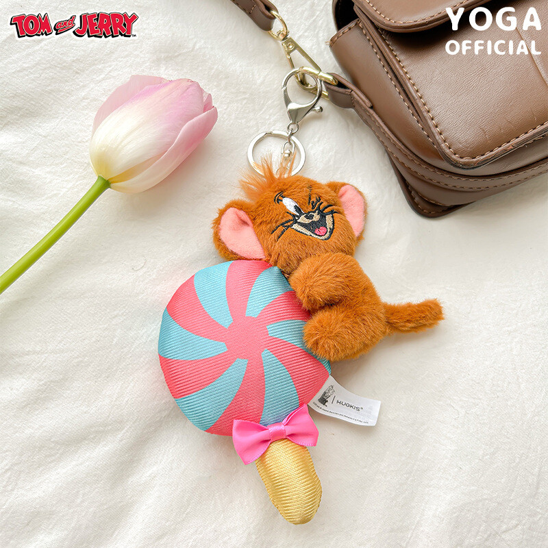 Authentic Tom Cat And Jerry Mouse Plush Toy Pendant Cute Cartoon ...