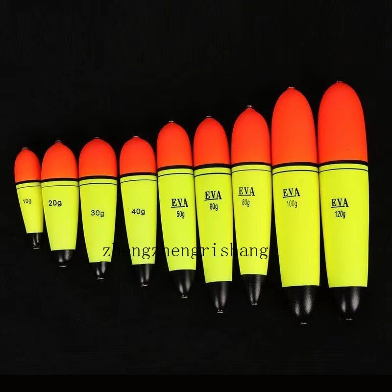 4Pcs/lot Fishing Slip Bobbers EVA Fish Slider Float Oval Floats 10g ...