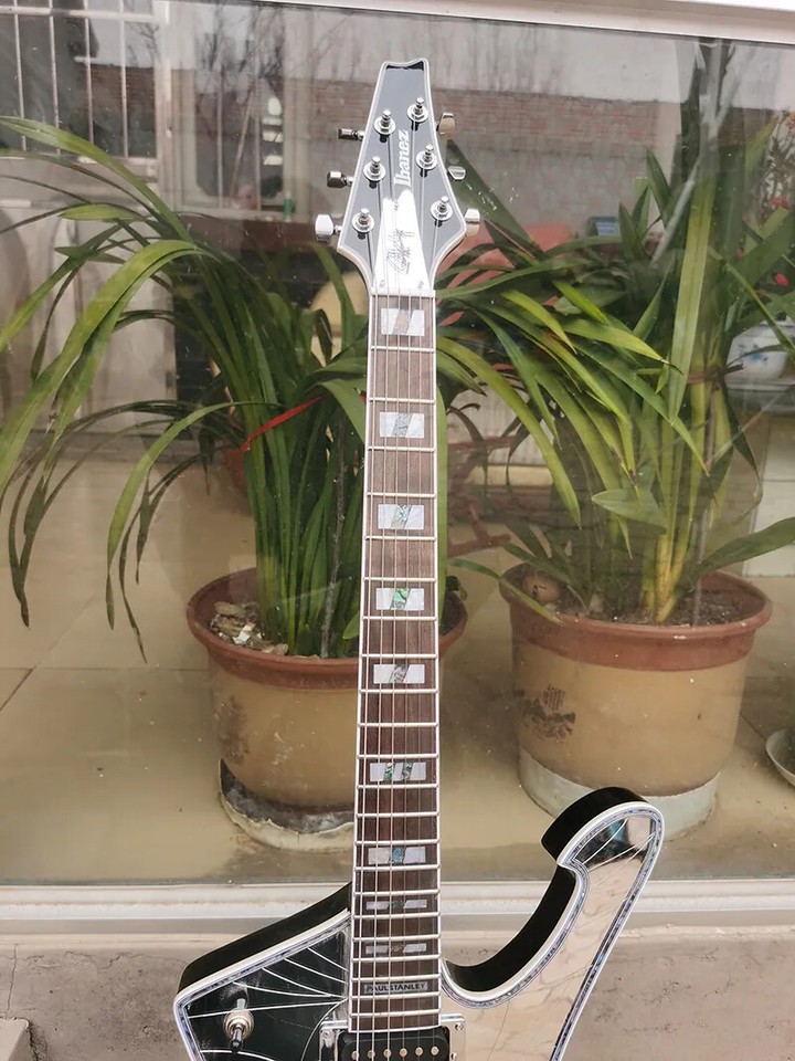 Domestic PAUL STANLEY Signature High Quality Electric Guitar, Mirror ...