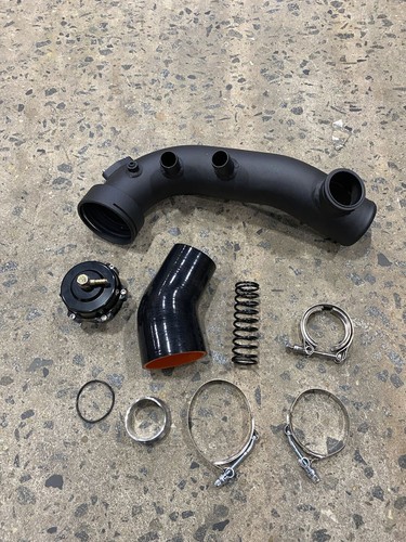 Intake Turbo Charge Pipe Kit w/50mm BOV For BMW N54 E88 E90 E92 135i ...