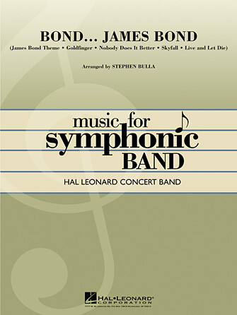 Bond... James Bond Hal Leonard Concert Band Series Score & Parts | eBay