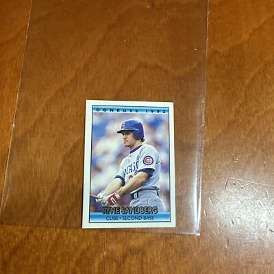1992 Donruss Cracker Jack #28 Ryne Sandberg Mini Oddball | eBay