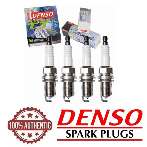 Set of 4 DENSO PTV16TT 4513 Platinum-Titanium TT Spark Plugs For Chevy ...