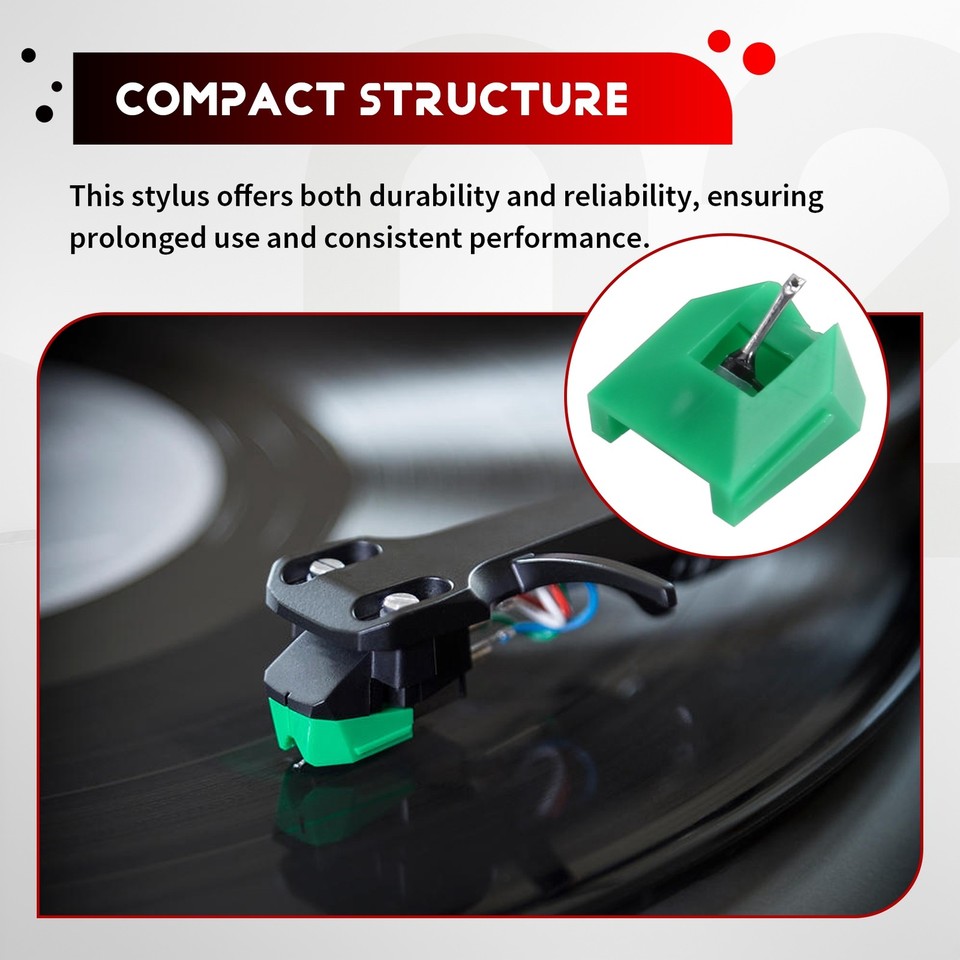 Record Player Needle Turntable Needle Replacement for -VMN95E ...