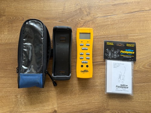 fieldpiece ST4 Dual Temperature Meter w/NEW OEM Thermocouple Tested ...