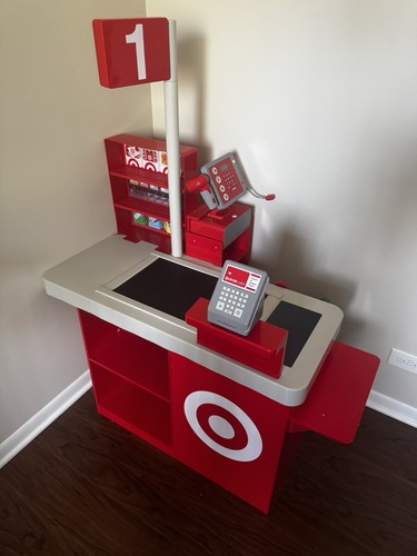 New TARGET Store Toy Shopping Checklane Pretend Kids Grocery Checkout ...