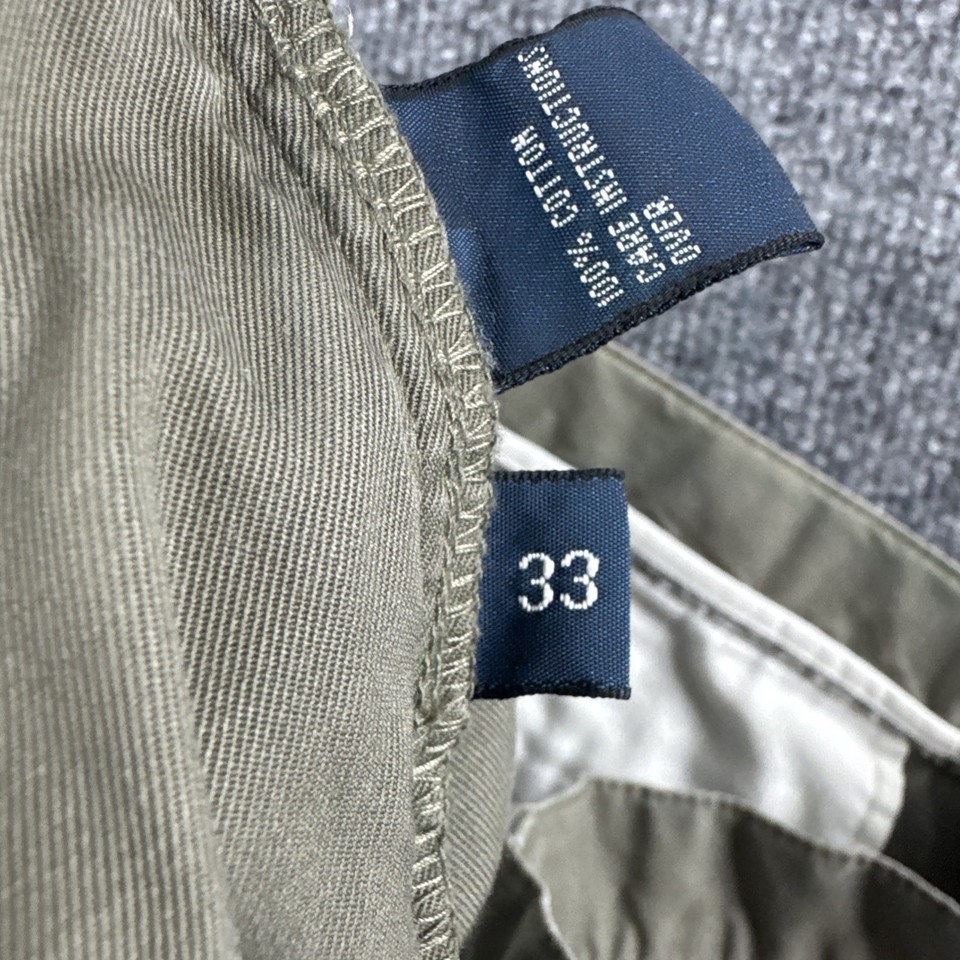 Polo Ralph Lauren Shorts Men 33 Khaki Beige Tyler Cotton Chino Pleated ...