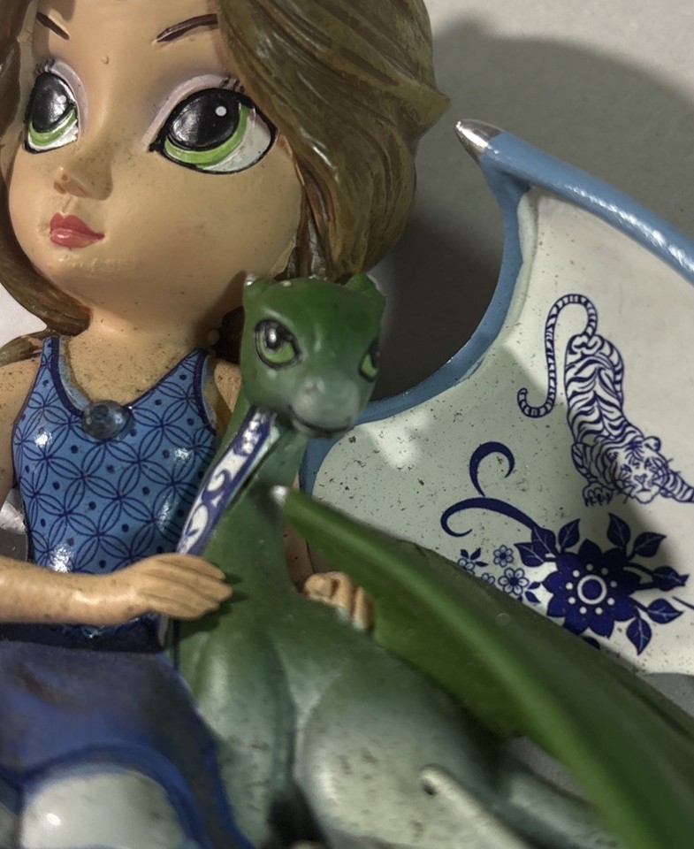 Jasmine Becket-Griffith Blue Willow Beauty Fairy Figurine by Hamilton ...