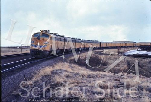 Original Slide Union Pacific City of L.A Sherman Hill WY April 1971 | eBay