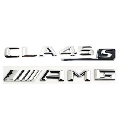 Für Mercedes Benz CLA45S AMG Schriftzug Embleme Aufkleber Logo Badge ...