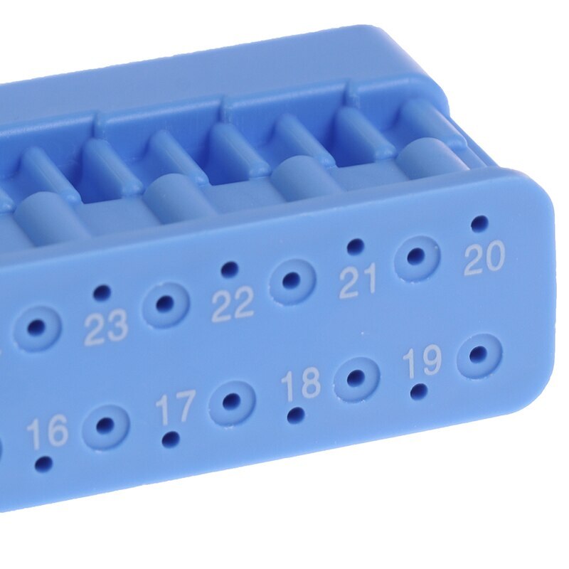 1PC Dental Endo Measur Autoclavable Endodontic Block File Ruler Mini ...