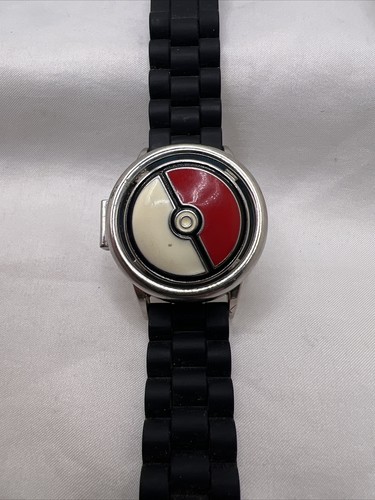 2018 Pokemon Pikachu Pokeball Spinner Accutime Watch Corp pok9025wm | eBay
