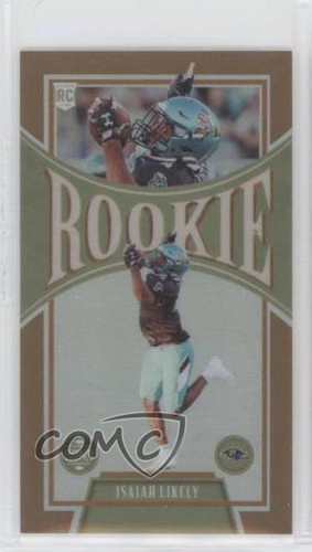 2022 Legacy Rookies Premium Edition Mini Bronze /75 Isaiah Likely #177 ...