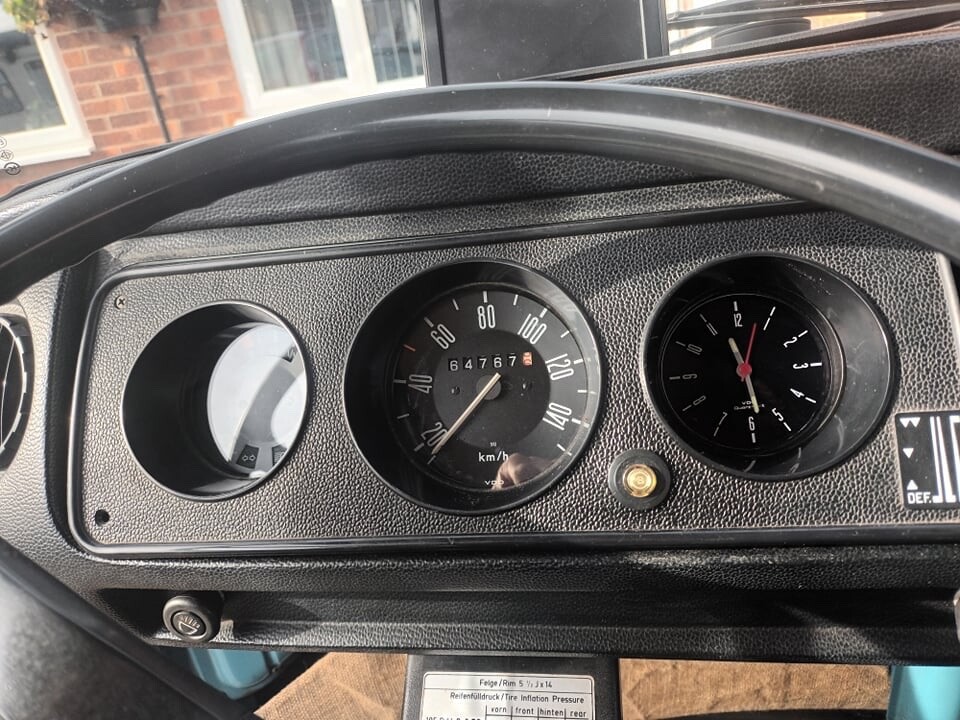vw Late bay / T2 clock kit | eBay UK