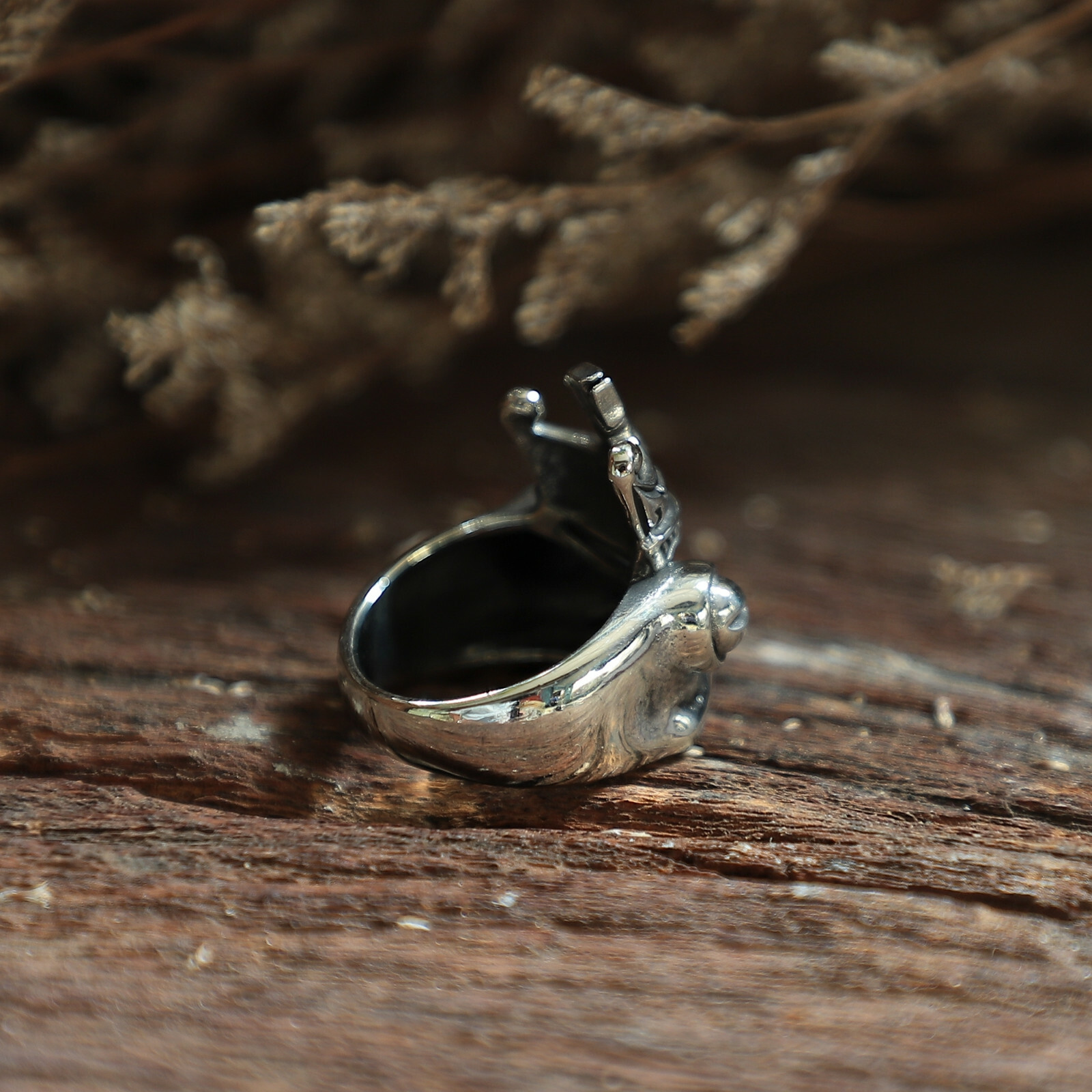 Frog prince ring sterling silver 925 biker celtic punk viking animal ...