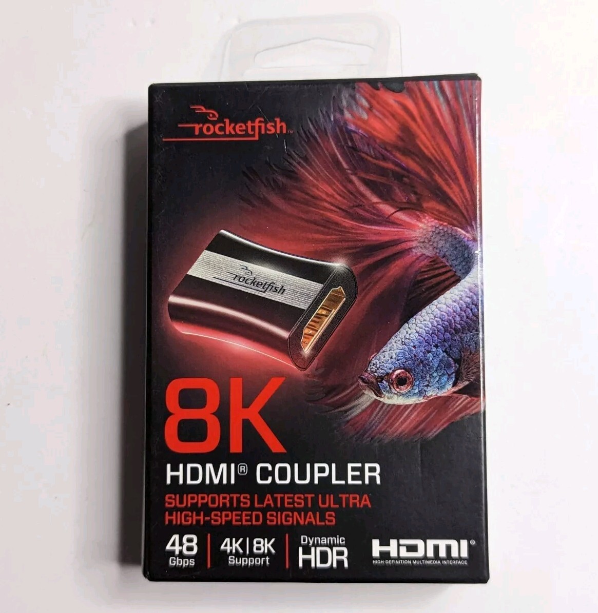 Rocketfish- 8K HDMI Coupler - Black NEW | eBay