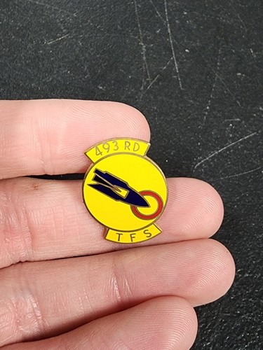 Vietnam War US Air Force 493rd Fighter Squadron DUI Crest Pin | eBay