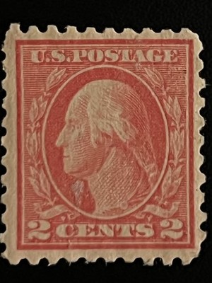 Rare 1912 George Washington Red 2 Cent Postage Stamp | eBay