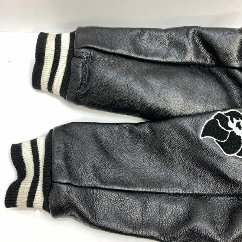 Nesta Brand Leather Varsity Jacket L J1434F 92 No.rs1165 | eBay