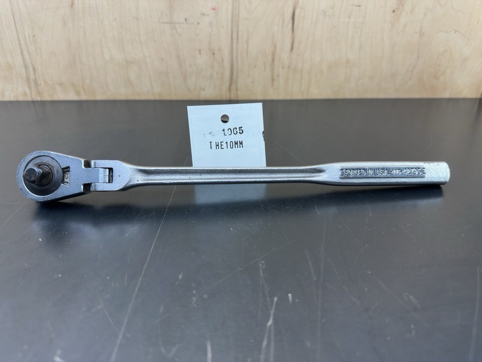 Used Vtg CRAFTSMAN FORGED IN USA Flex Head Ratchet 3/8" Drive -VVG ...