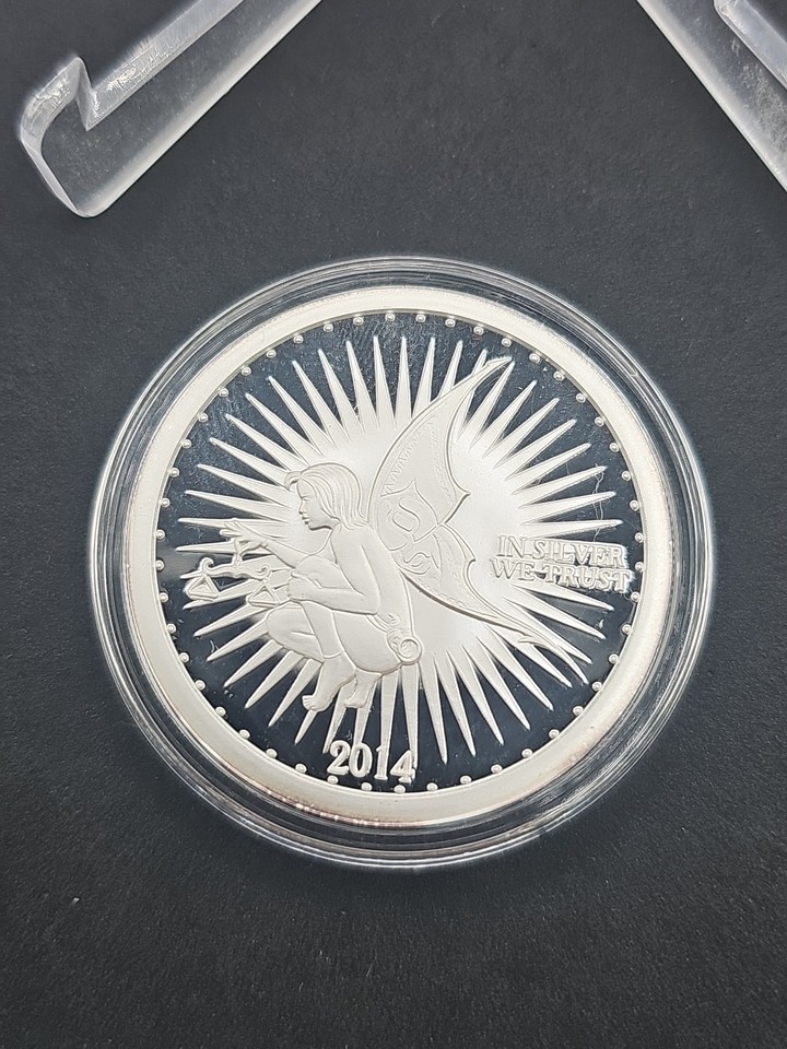 2014 SILVERBUG COMMUNITY 1oz .999 Silver Proof-Like Bullion Round USA ...