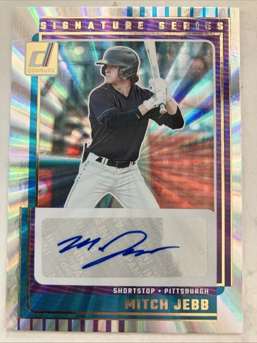 2024-25 Donruss Baseball Mitch Jebb Auto Signature Series | eBay
