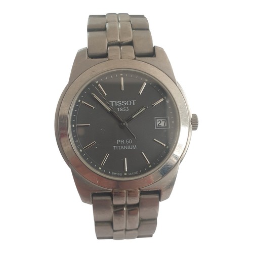 Tissot Titanium Watch PR 50 J376/476T - Swiss Made | eBay