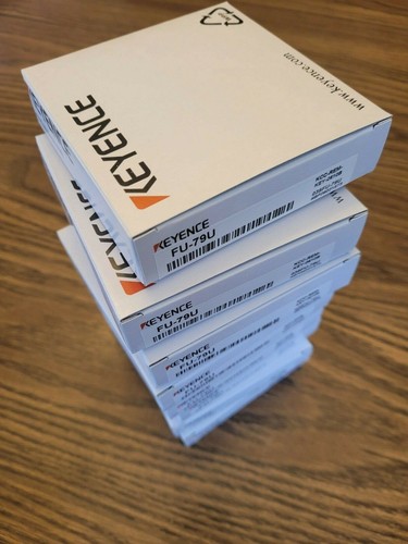 FU-79u keyence thru beam fiber optic sensor new w/hardware Free US ...