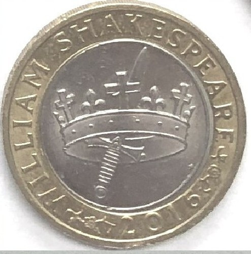 william shakespeare - 2016 collectable Royal Mint £2 Two Pound Coins ...