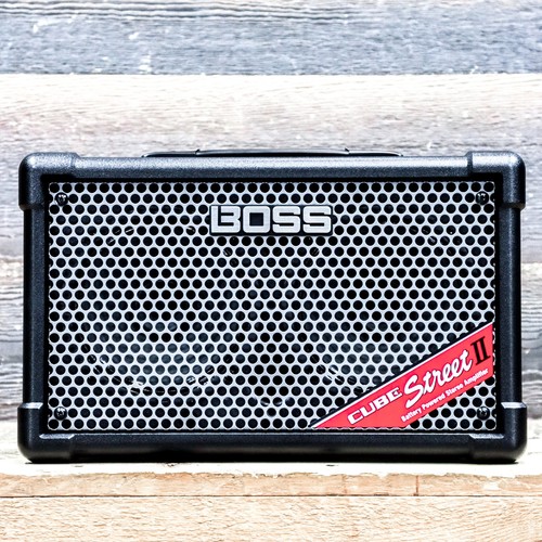 Boss CUBE Street II Black 10-Watt High-Quality Battery-Powered Stereo ...