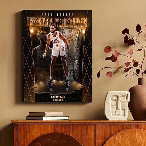 Evan Mobley From Cleveland Cavaliers Is The NBA 2024-2025 Poster | eBay