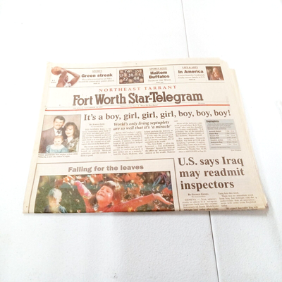 Fort Worth Star Telegram Logo Article Clipped From Fort Worth