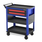 WORKPRO 28" 2-Drawer Rolling Tool Cart Heavy Duty Utility Cart Storage ...