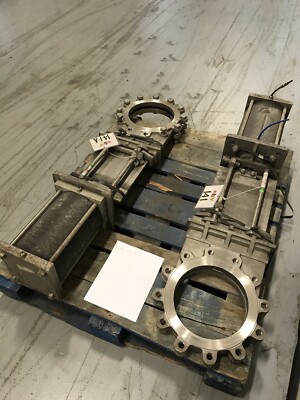 TYCO ROVALVE PSC17-10" STAINLESS AIR ACTUATED KNIFE GATE VALVE | eBay