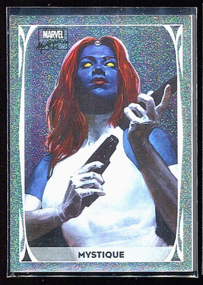 2020 Marvel Masterpieces Holofoil #16 MYSTIQUE Nm-Mt Avengers X-Men MCU ...