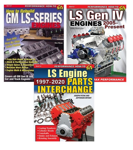 LS IV Engine Rebuild & Max Performance 3 Book Set | eBay