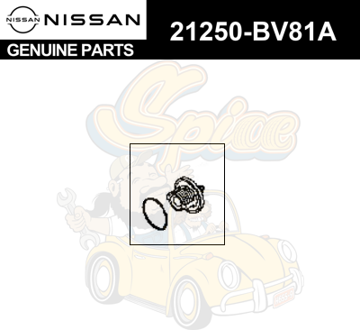 Genuine OEM Nissan 21250-BV81A Water Valve 2017-2019 Sentra 2015-2017 ...