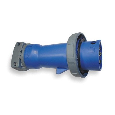HUBBELL HBL560P9W IEC Pin and Sleeve Plug,60 A,Blue,4Pl 5Z920 | eBay