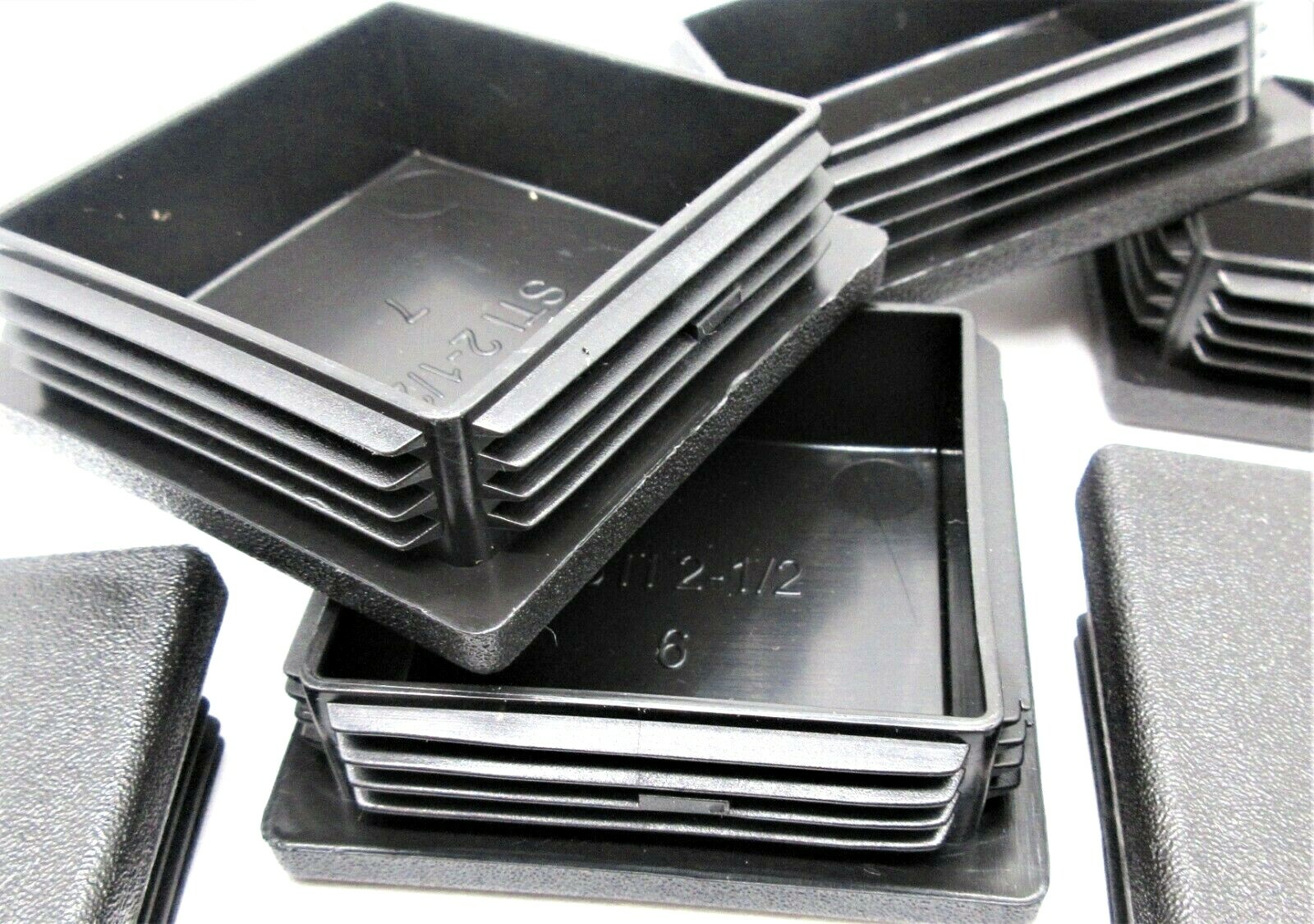 2 1/2" x 2 1/2" Square Tubing Plug 2 1/2" Tubing Cap USA Various ...